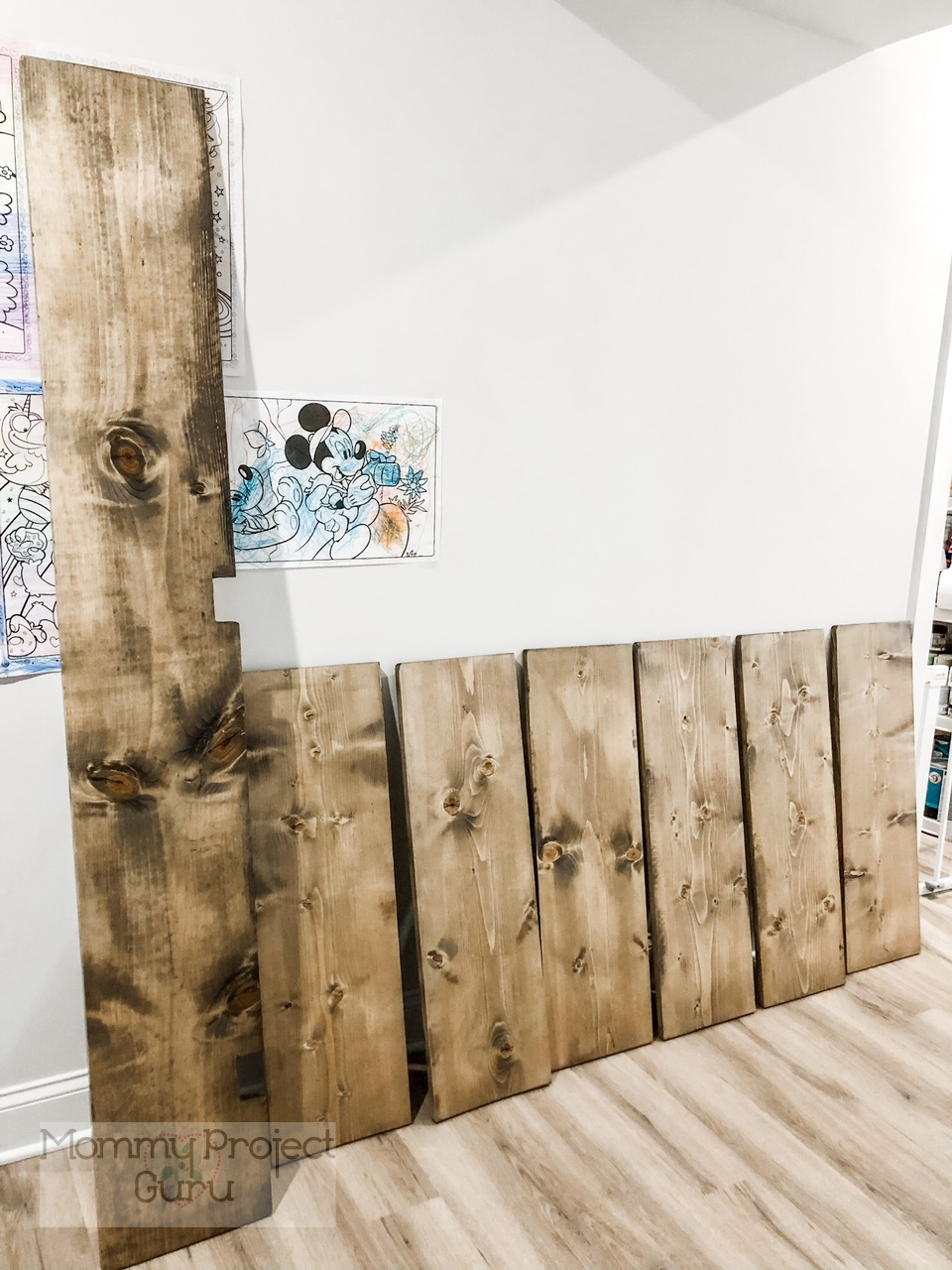 Two Easy, DIY Farmhouse Wood Stain Options - The Mommy Project Guru