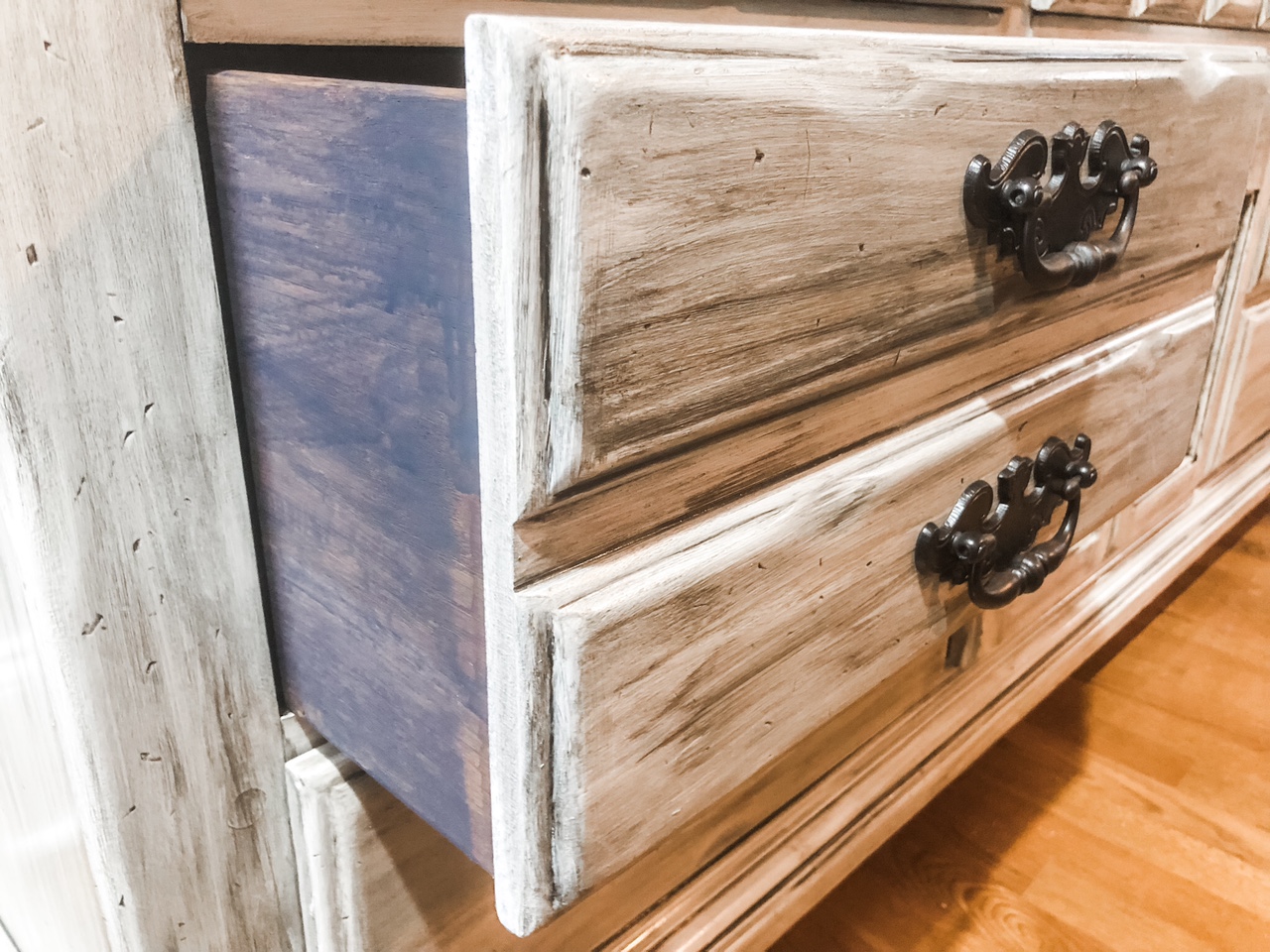 Two Easy, DIY Farmhouse Wood Stain Options - The Mommy Project Guru
